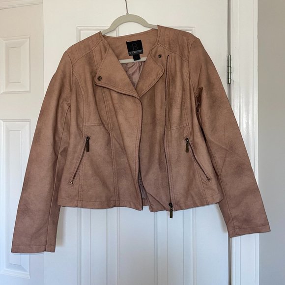 B by Bernardo | Jackets & Coats | B By Bernardo Faux Leather Moto ...